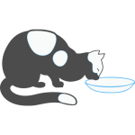 Cat Drinking Milk ID: 1643125218707 - Cut Ready SVG Gallery